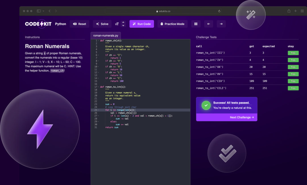 Code Kit Challenges Edukits