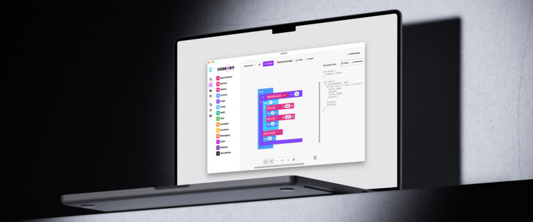 Code Kit – Intuitive Drag-and-Drop Block Coding for Arduino